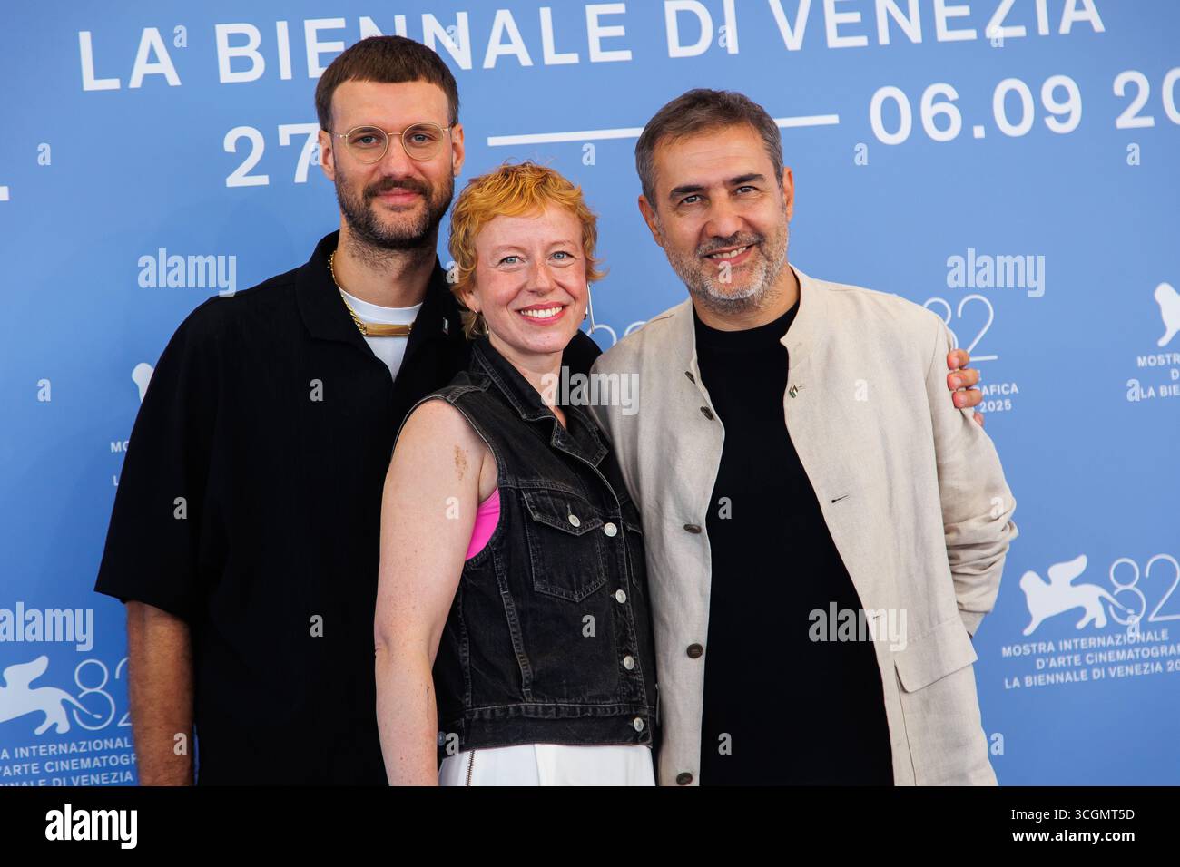 The crew of the film "Estrany Riu (Strange River)" attends the ...