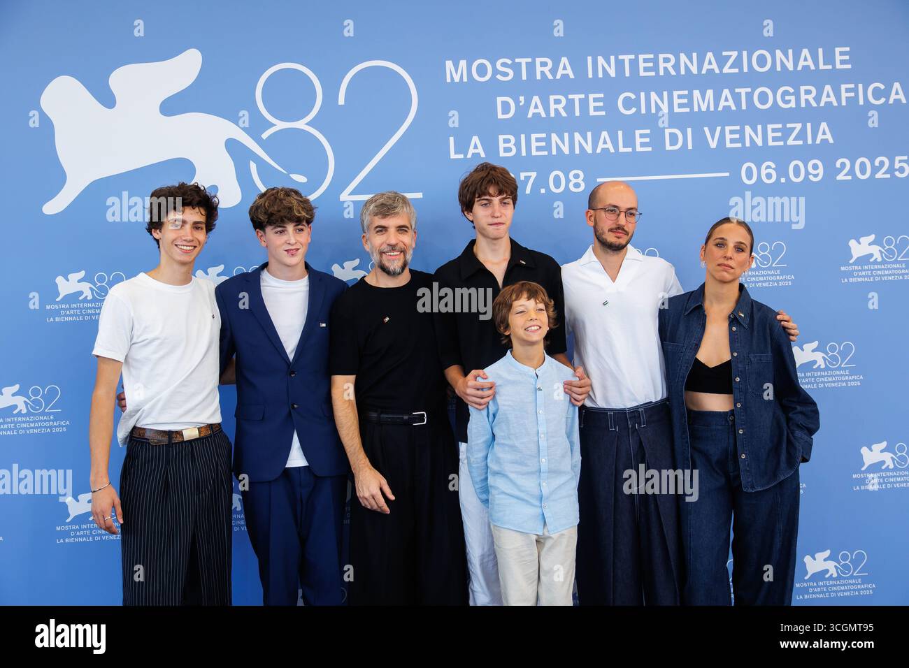 The crew of the film "Estrany Riu (Strange River)" attends the ...