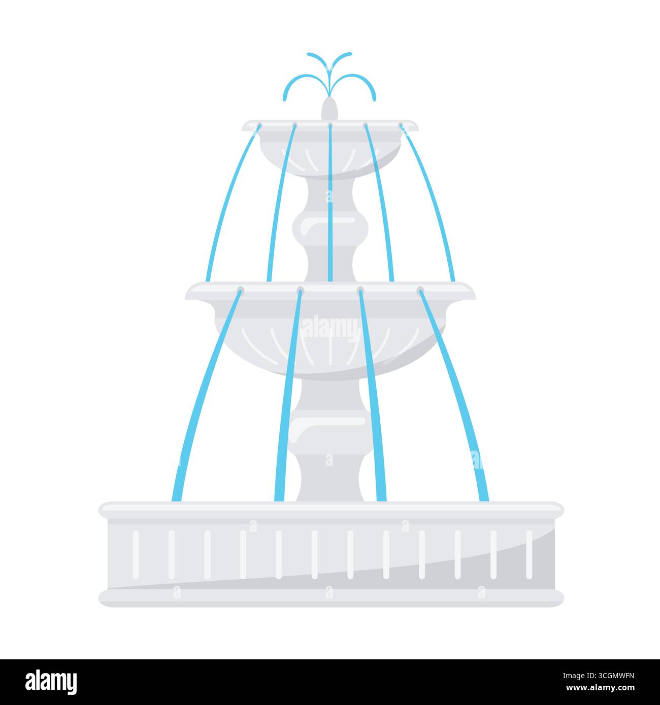 Public parks design Cut Out Stock Images & Pictures - Alamy