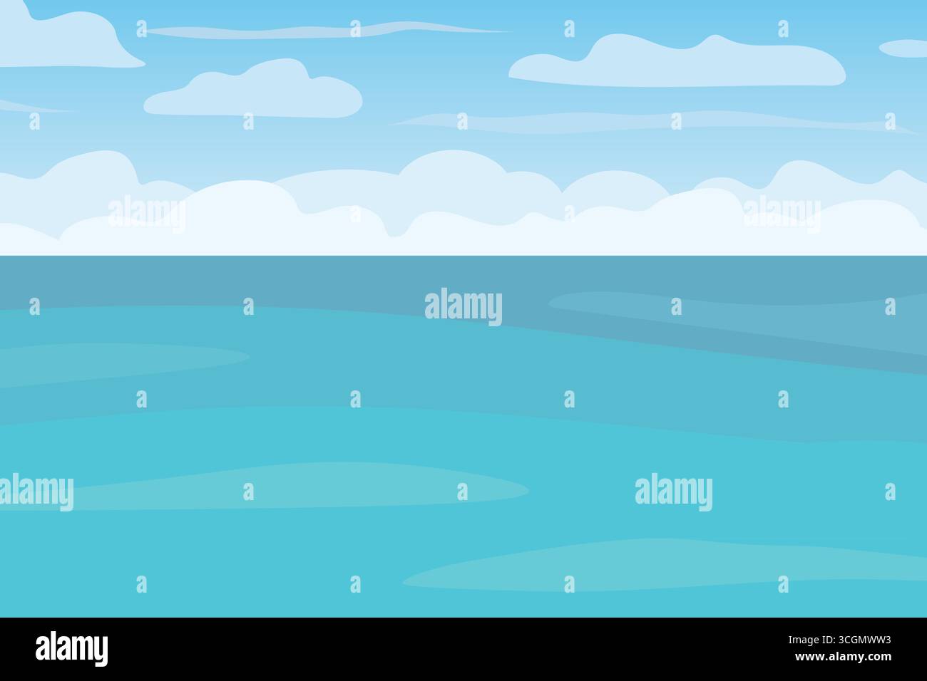 Quiet calm water on background Stock Vector Images - Alamy