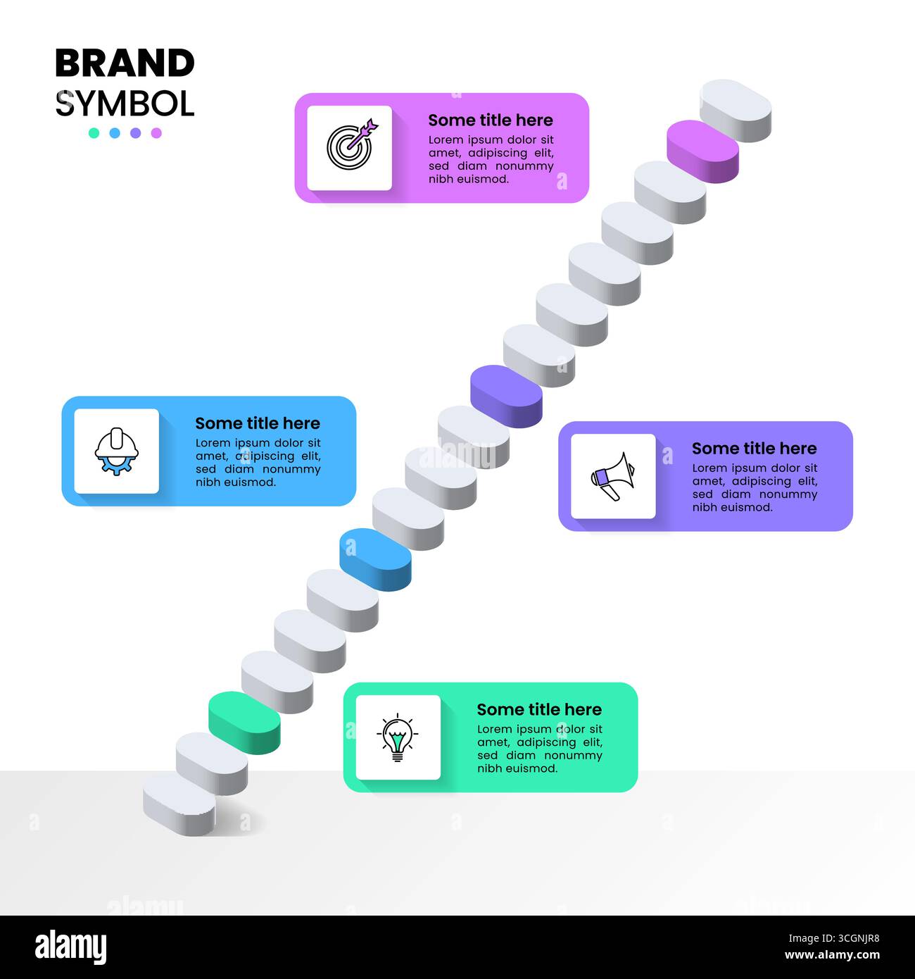 Stair flow Stock Vector Images - Alamy