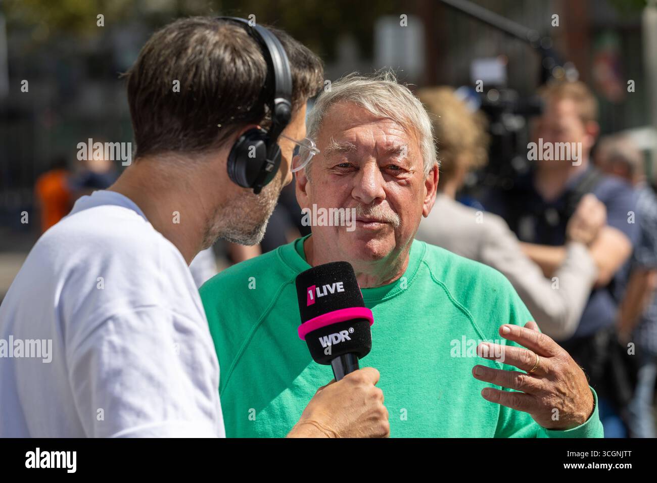 Die Maus zurück am WDR-Vierscheibenhaus in Köln 29.08.2025 1LIVE ...