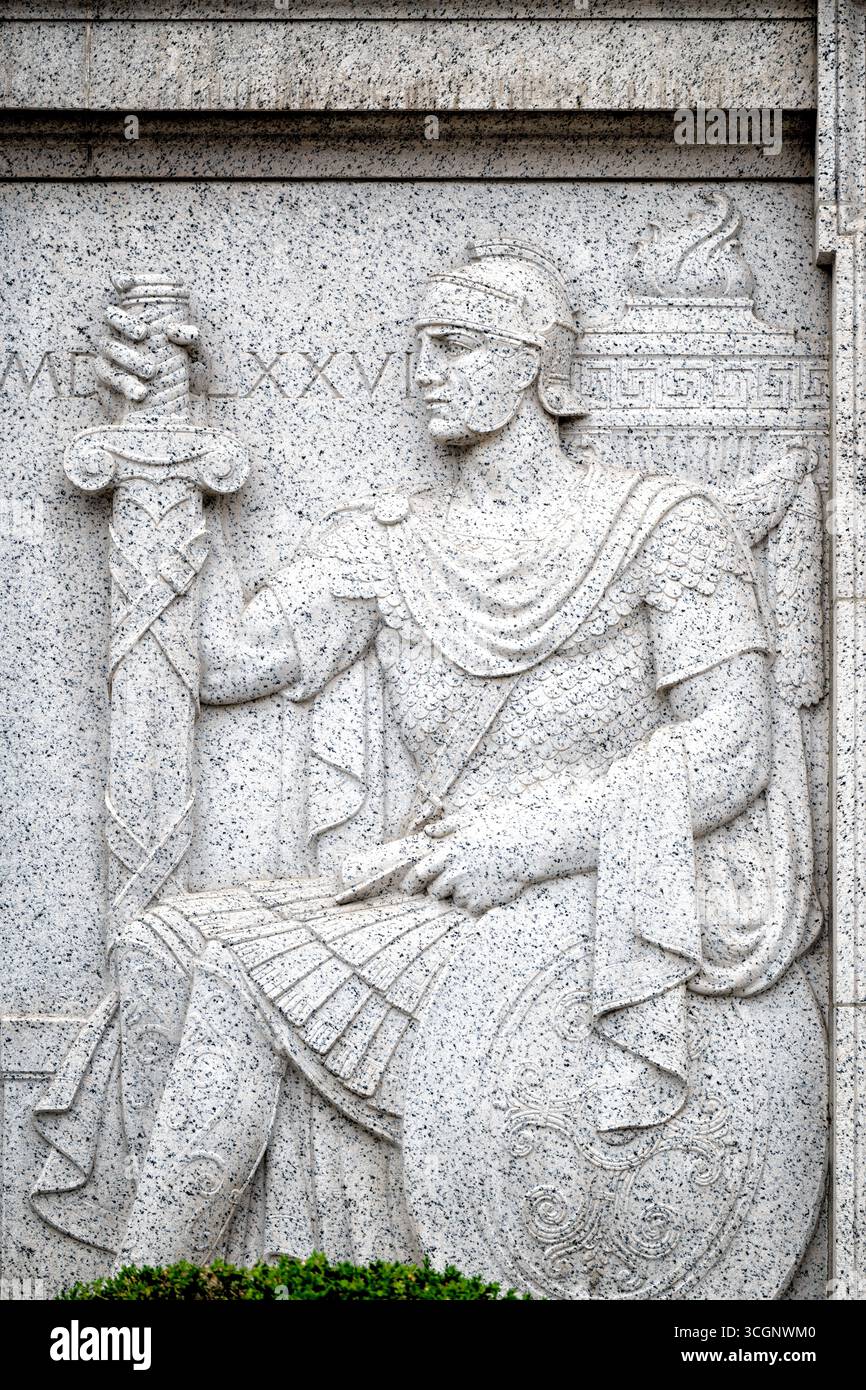 Roman numeral 1776 relief hi-res stock photography and images - Alamy