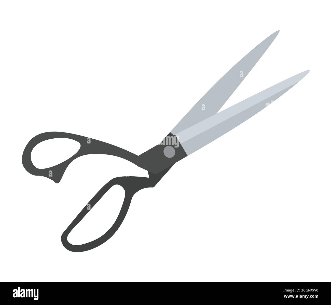 Dressmaker's scissors Stock Vector Images - Alamy