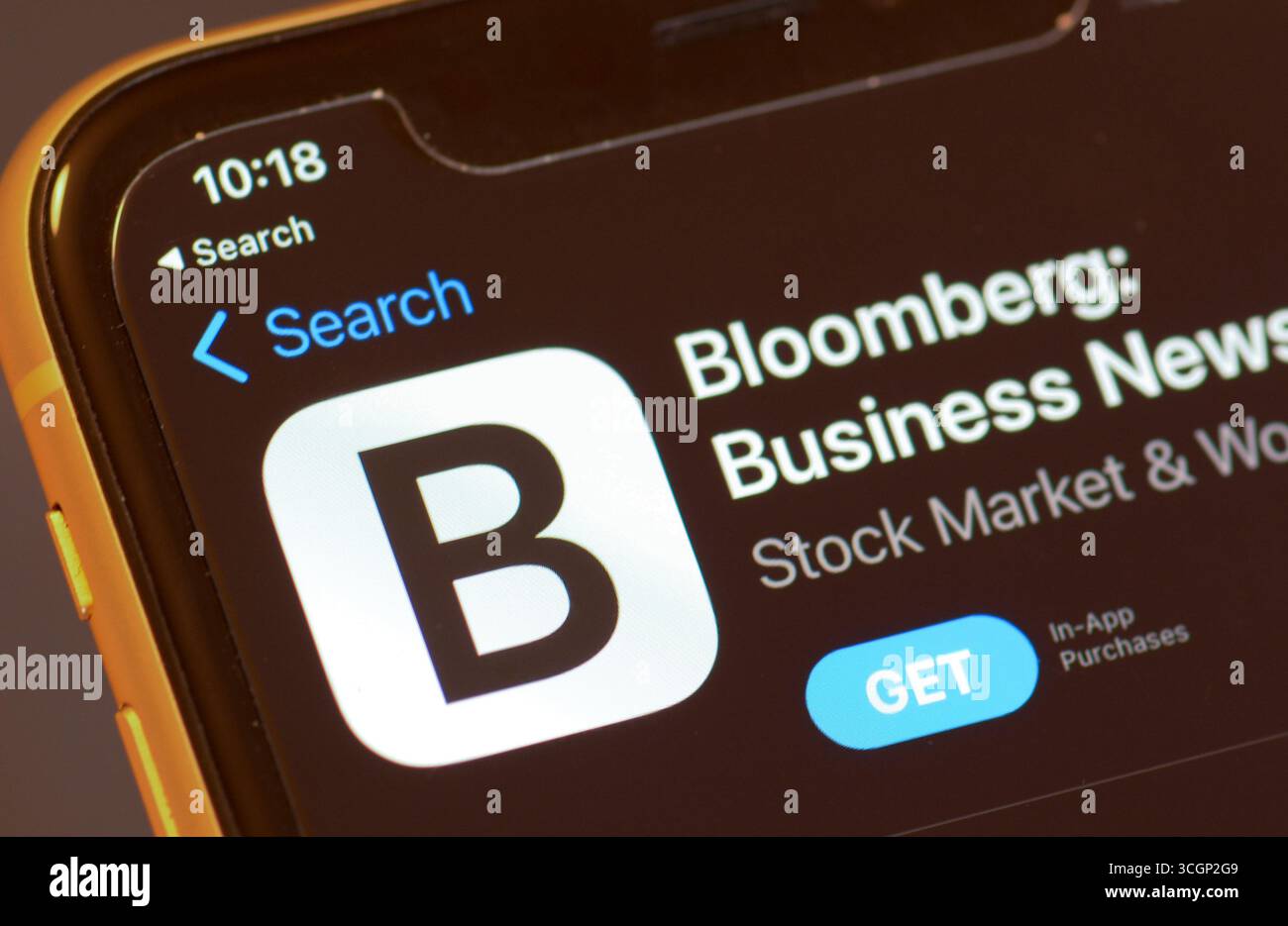 Bloomberg application hi-res stock photography and images - Alamy