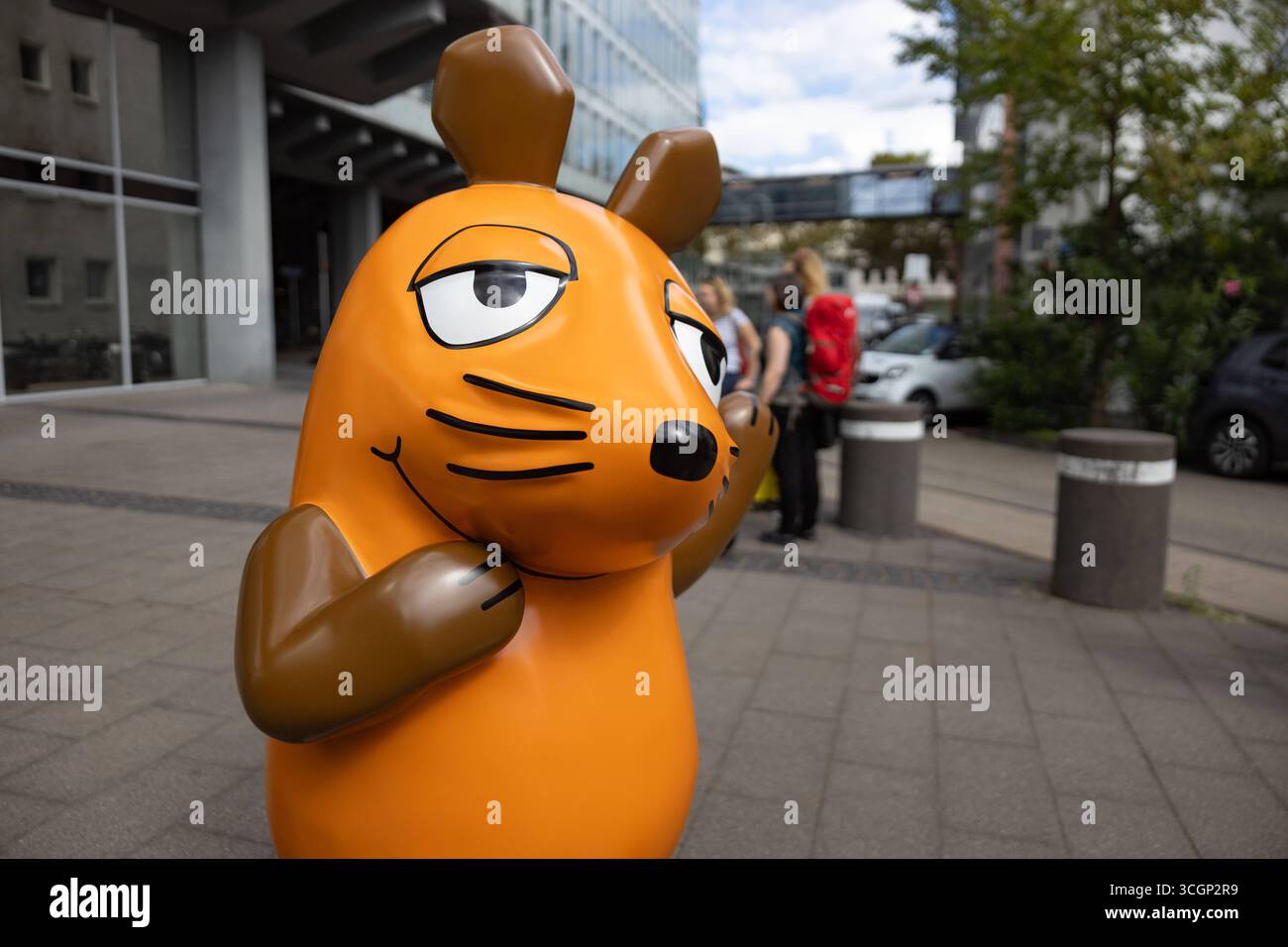 Die Maus zurück am WDR-Vierscheibenhaus in Köln 29.08.2025 Die Maus ...
