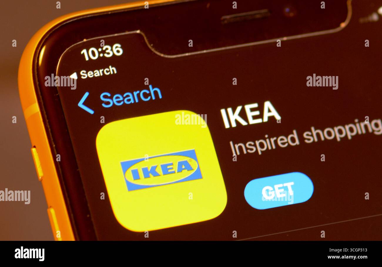 Ikea logo on shop hi-res stock photography and images - Alamy