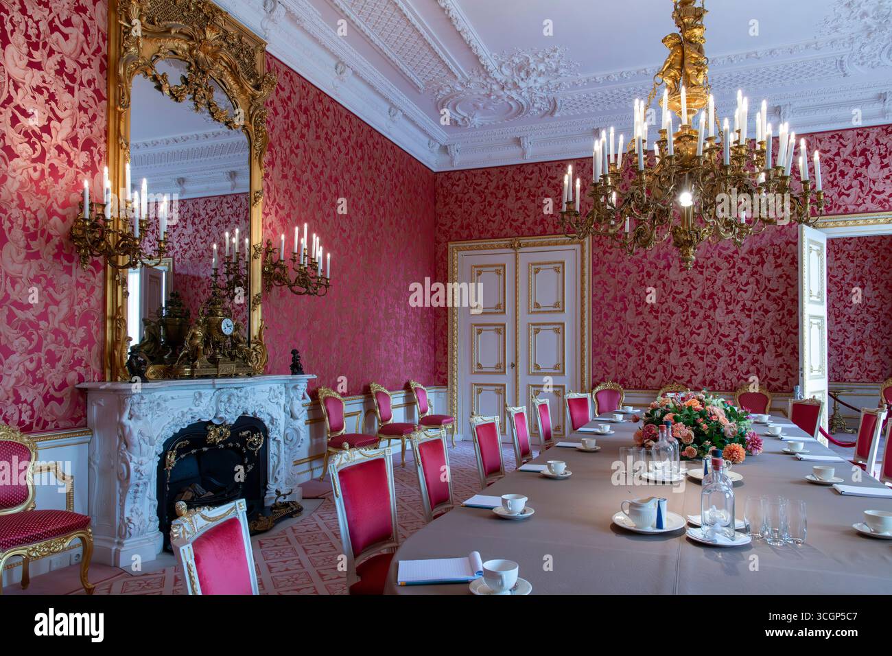 The Hague, the Netherlands-July 27, 2025; Interior Putti Room of ...