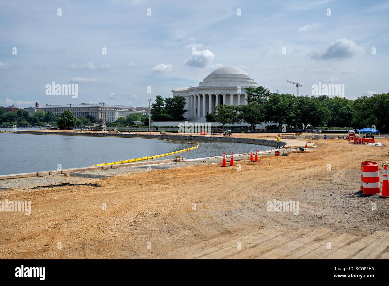 Tidal Basin Seawall Reconstruction Project Jefferson Memorial ...