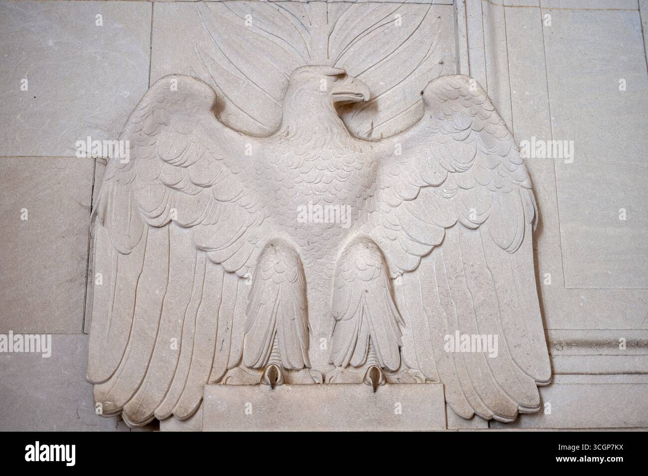 Lincoln Memorial Neoclassical Eagle Bas Relief Washington DC United ...