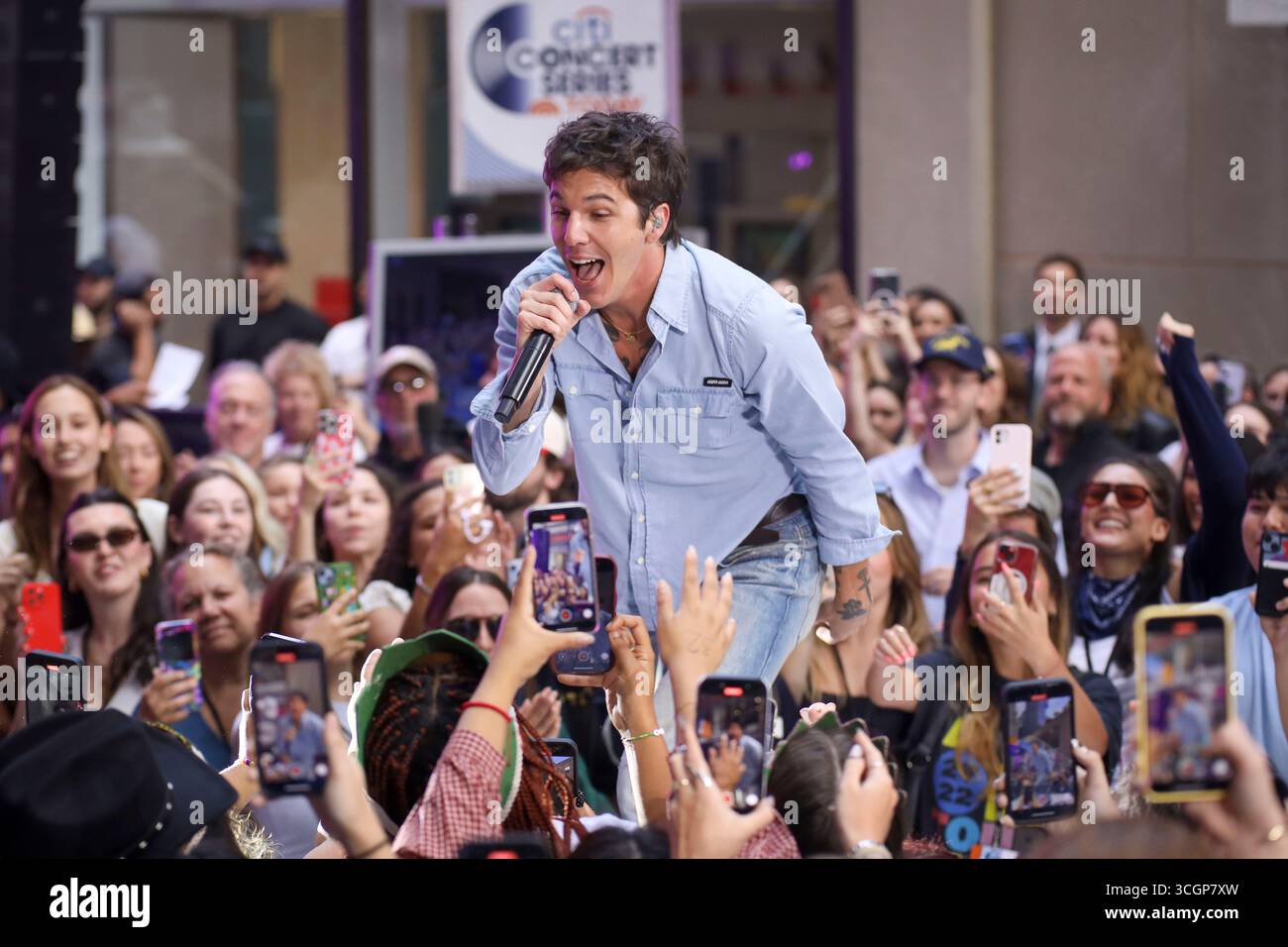 Singer-songwriter Role Model (Tucker Pillsbury) performs on NBC's Today ...