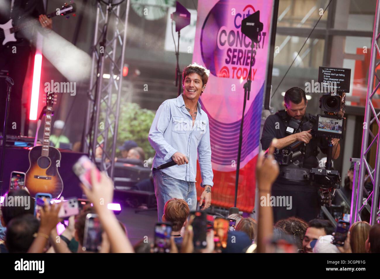 Singer-songwriter Role Model (Tucker Pillsbury) performs on NBC's Today ...