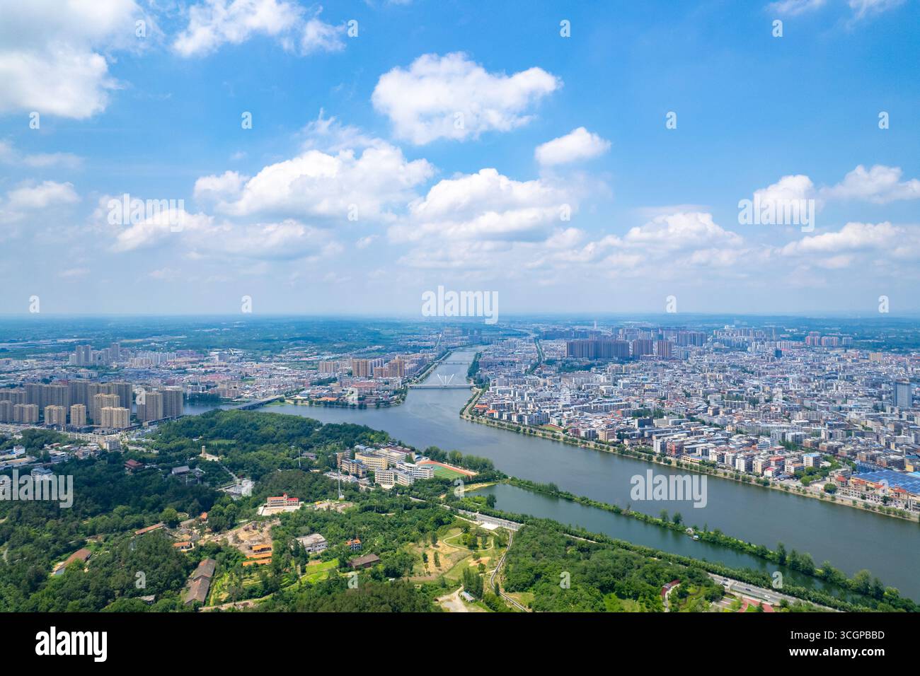 Aerial view landscape displays hi-res stock photography and images - Alamy