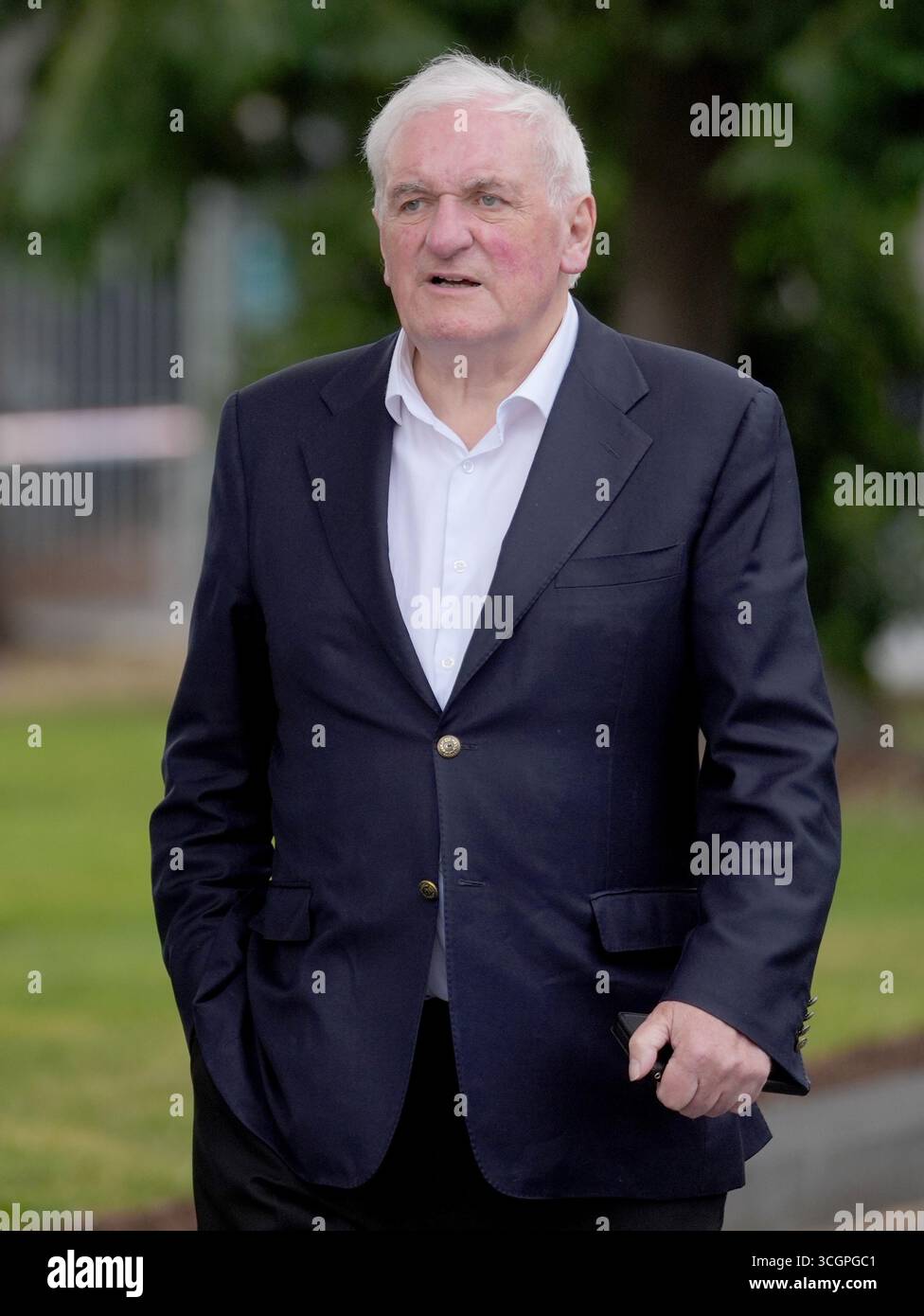 Former Taoiseach Bertie Ahern during an event for the 50th anniversary ...