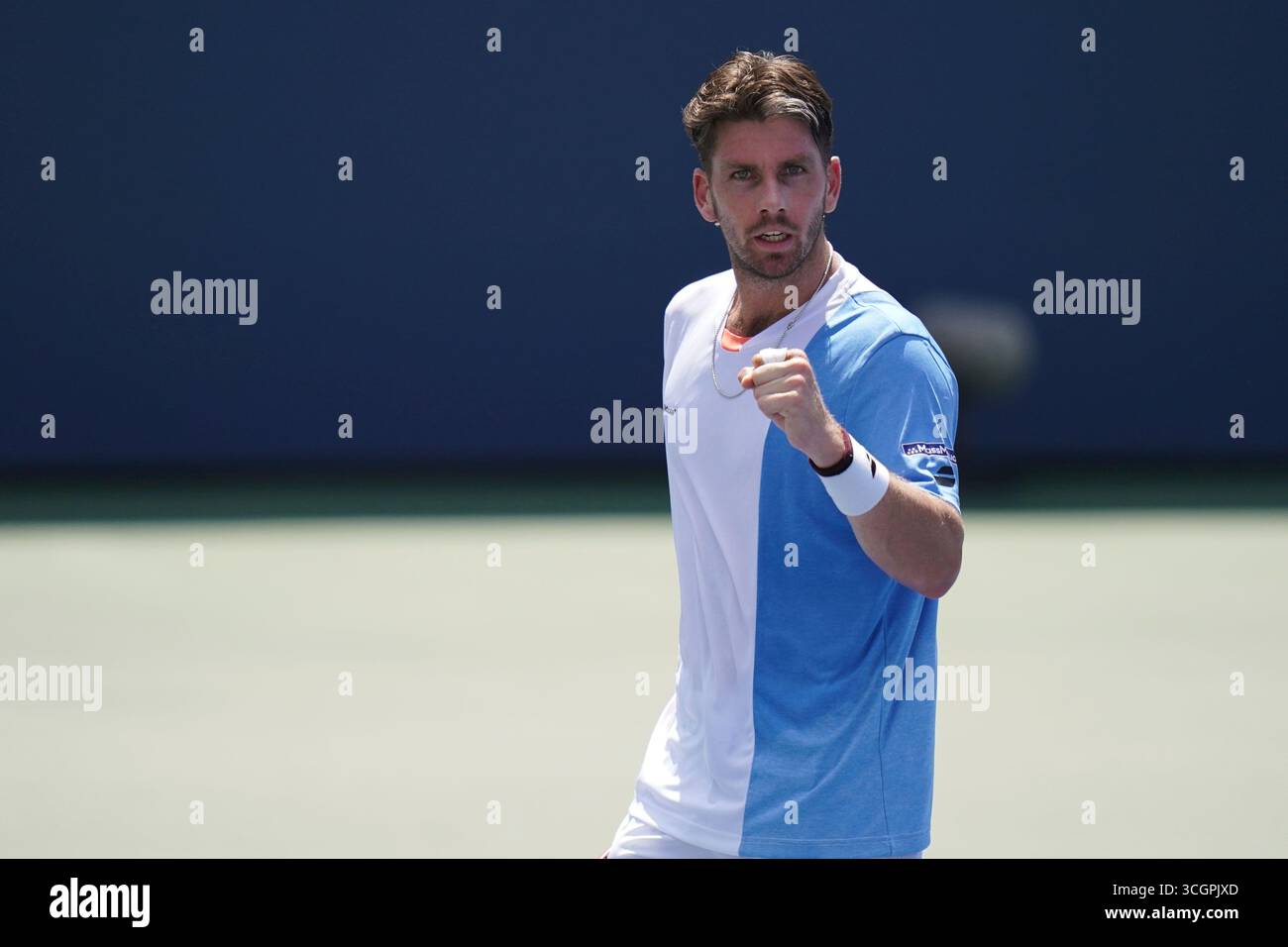 Cameron Norrie of Great Britain during the first round of the U.S. Open ...