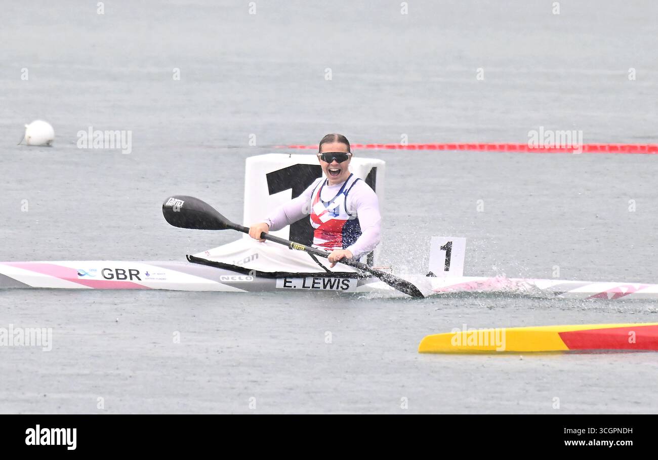 Milan. Italy. 24 August 2025. Sprint and Para Canoe World Championships ...