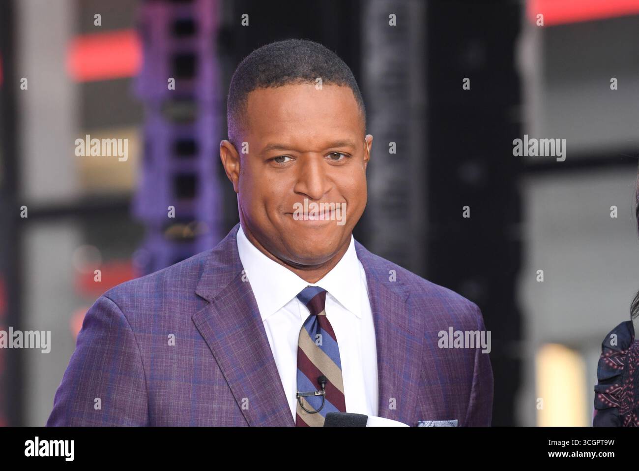 Craig Melvin is seen as Role Model performs on NBC's "Today" Show at ...