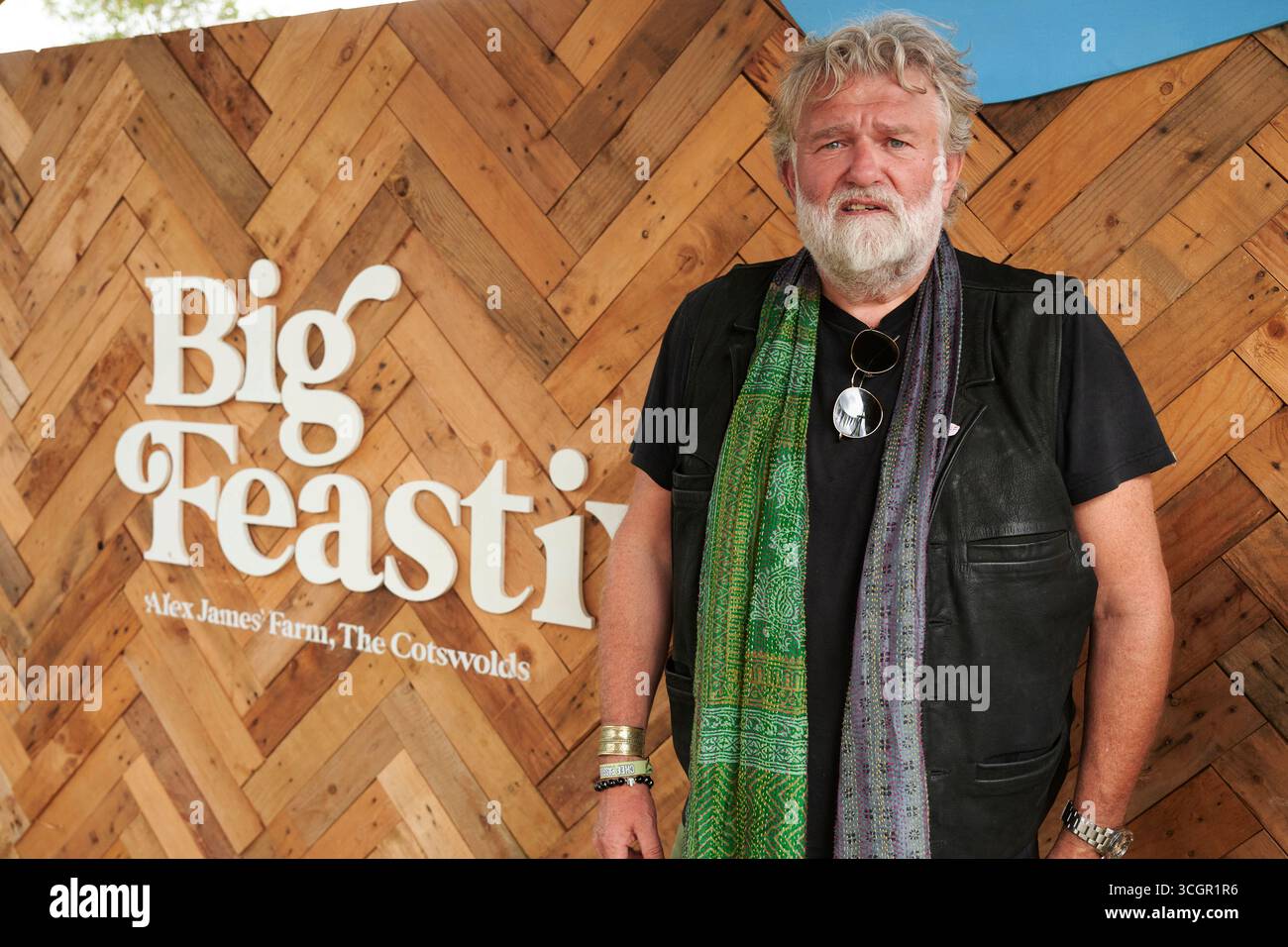 London, UK . 24 August, 2025 . Si King pictured at the Big Feastival ...