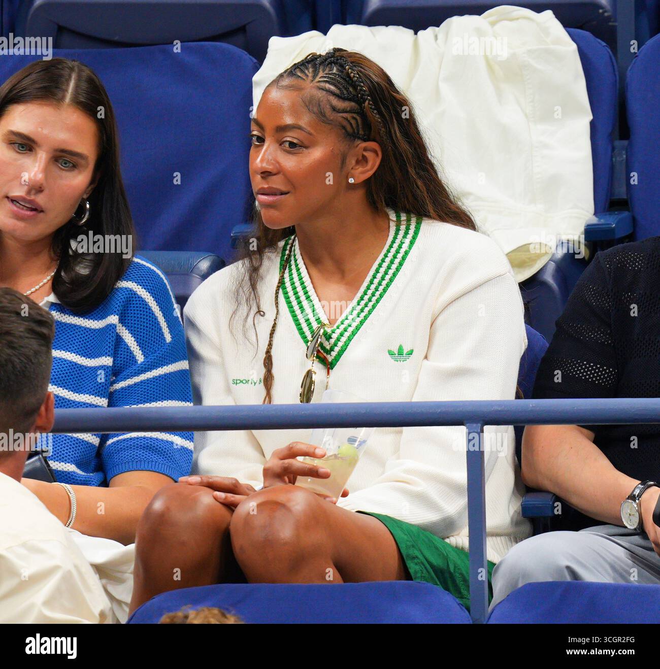 Photo by: XNY/STAR MAX/IPx 2025 8/28/25 Candace Parker is seen at Day 5 ...