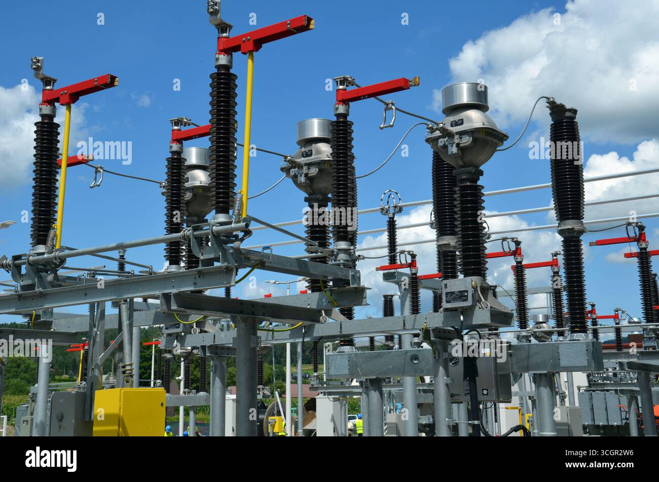 Construction of Traction Substation – Foundations and Catenary Network ...