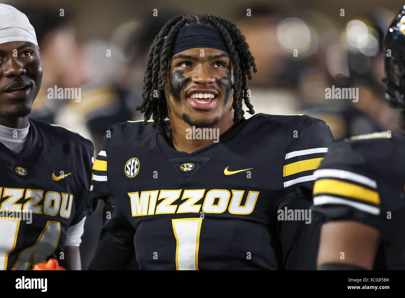 COLUMBIA, MO - AUGUST 28: Missouri Tigers safety Marvin Burks Jr. (1 ...