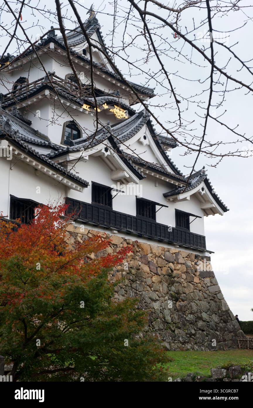 Hikone Castle is one of only twelve original Japanese castles remaining ...