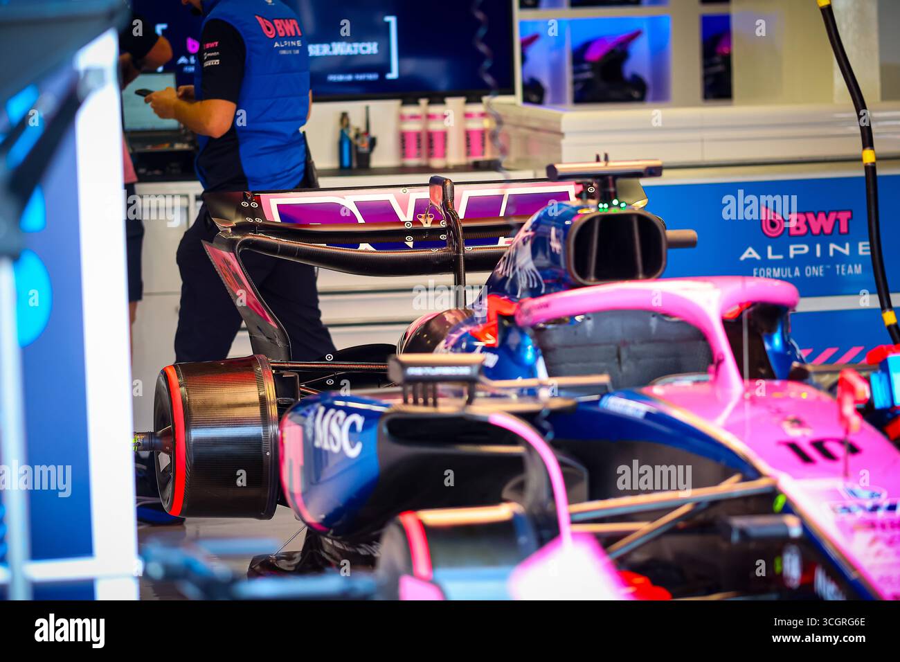 Alpine Corner, technical detail, during the Dutch GP, Zandvoort 28-31 ...