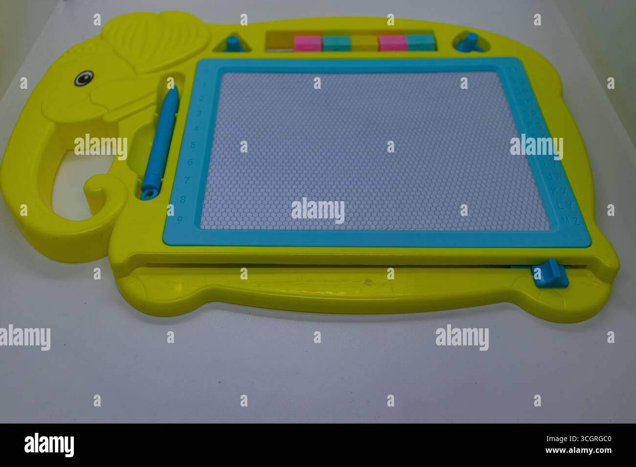 Digital slate for kids writing practice Stock Photo - Alamy