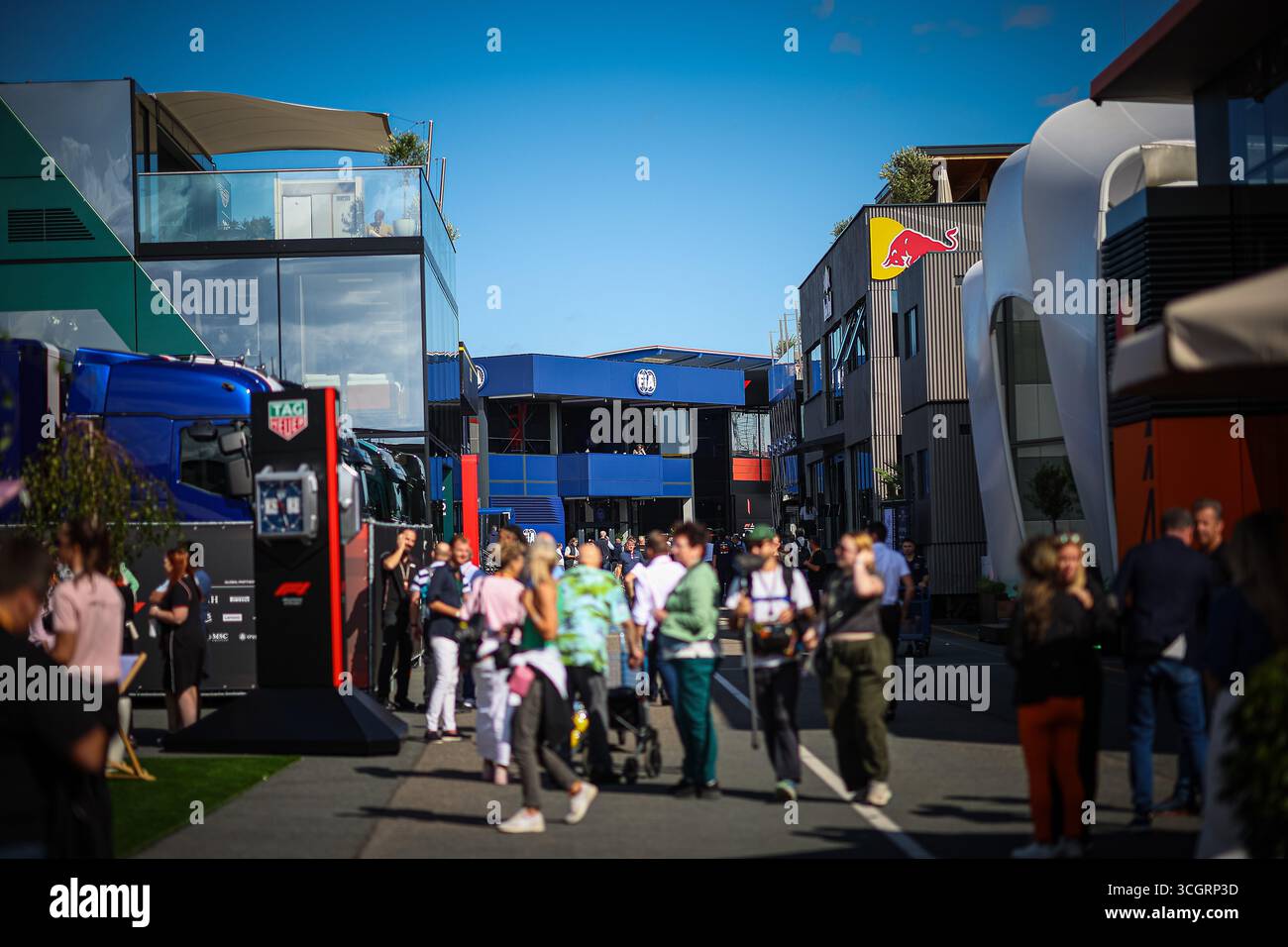 General Paddock view, during the Dutch GP, Zandvoort 28-31 August 2025 ...
