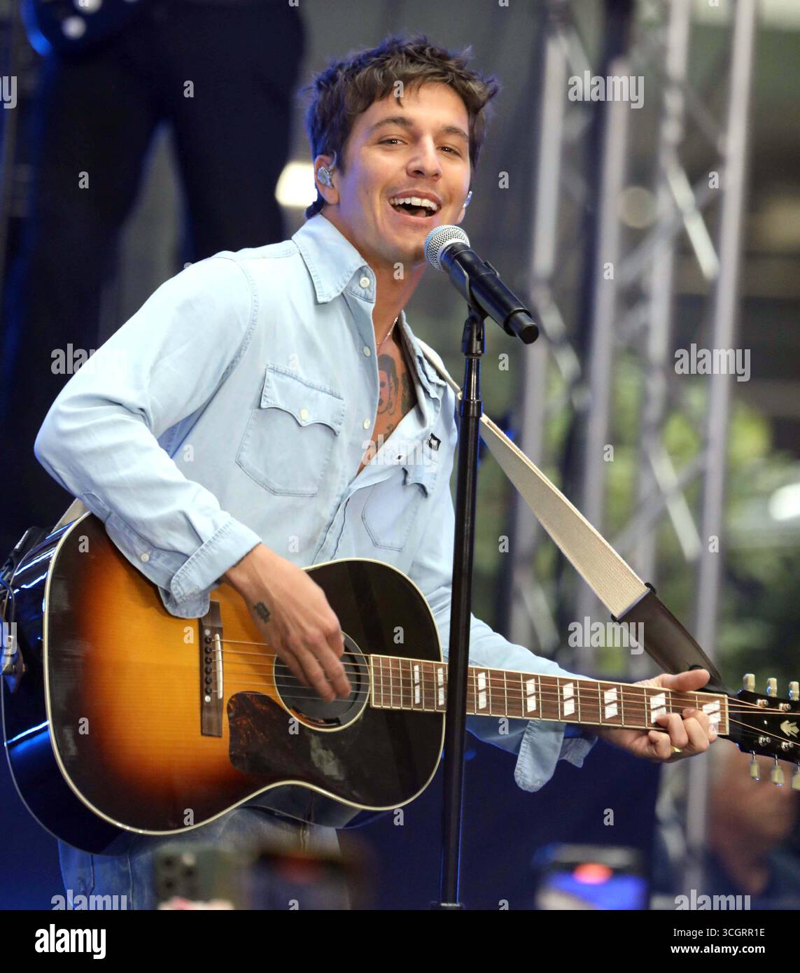 August 29, 2025, New York, New York, USA: Singer/musician ROLE MODEL ...