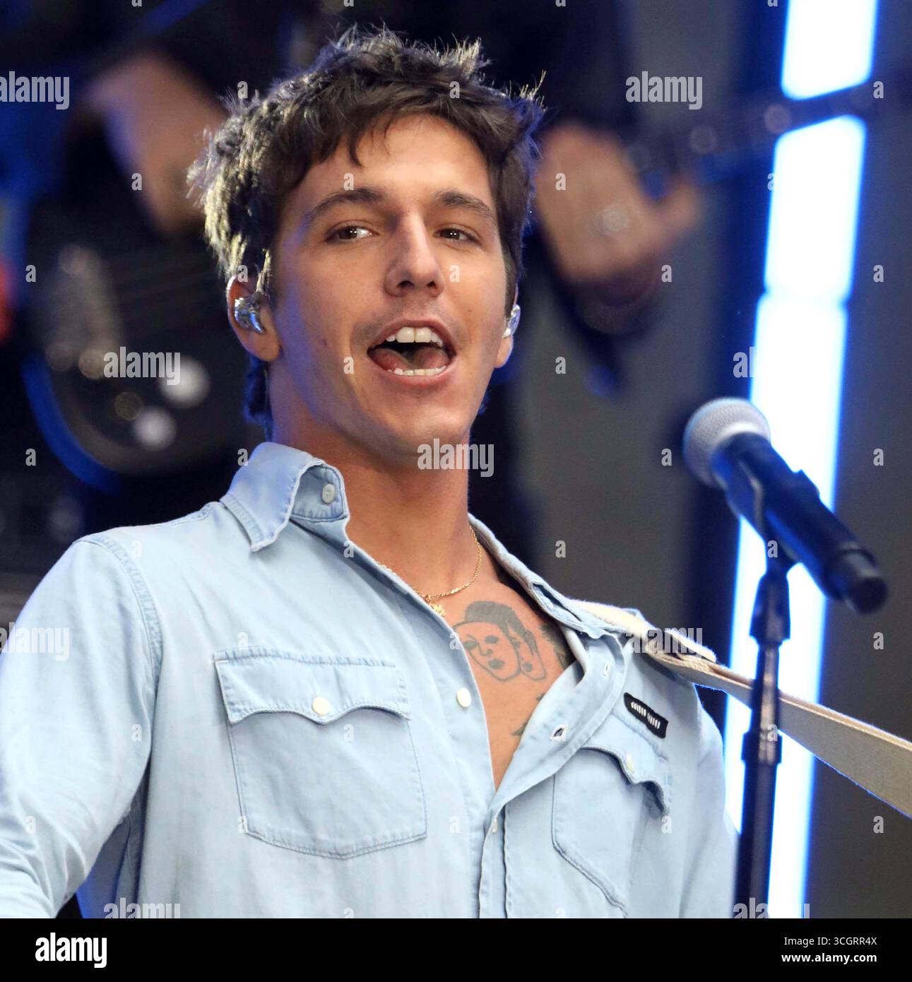 August 29, 2025, New York, New York, USA: Singer/musician ROLE MODEL ...