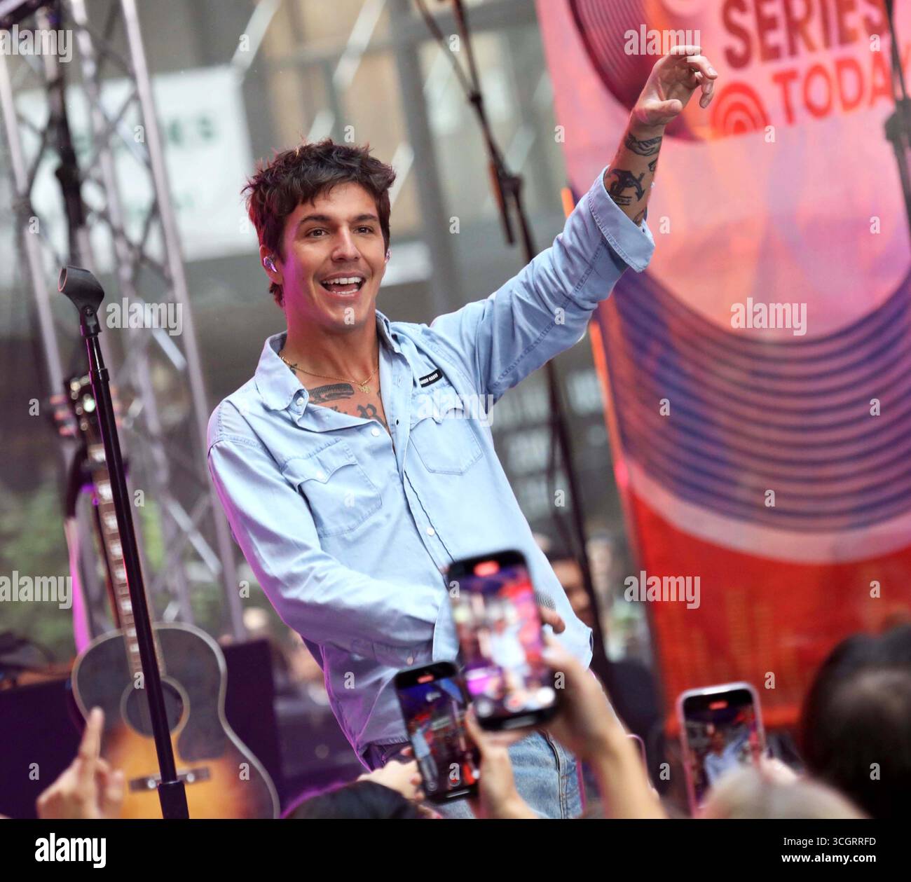 August 29, 2025, New York, New York, USA: Singer/musician ROLE MODEL ...
