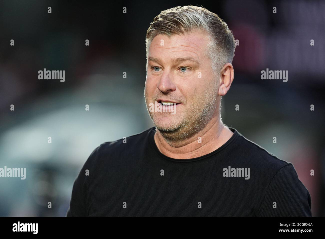 Salford City manager Karl Robinson during the Sky Bet League Two match ...