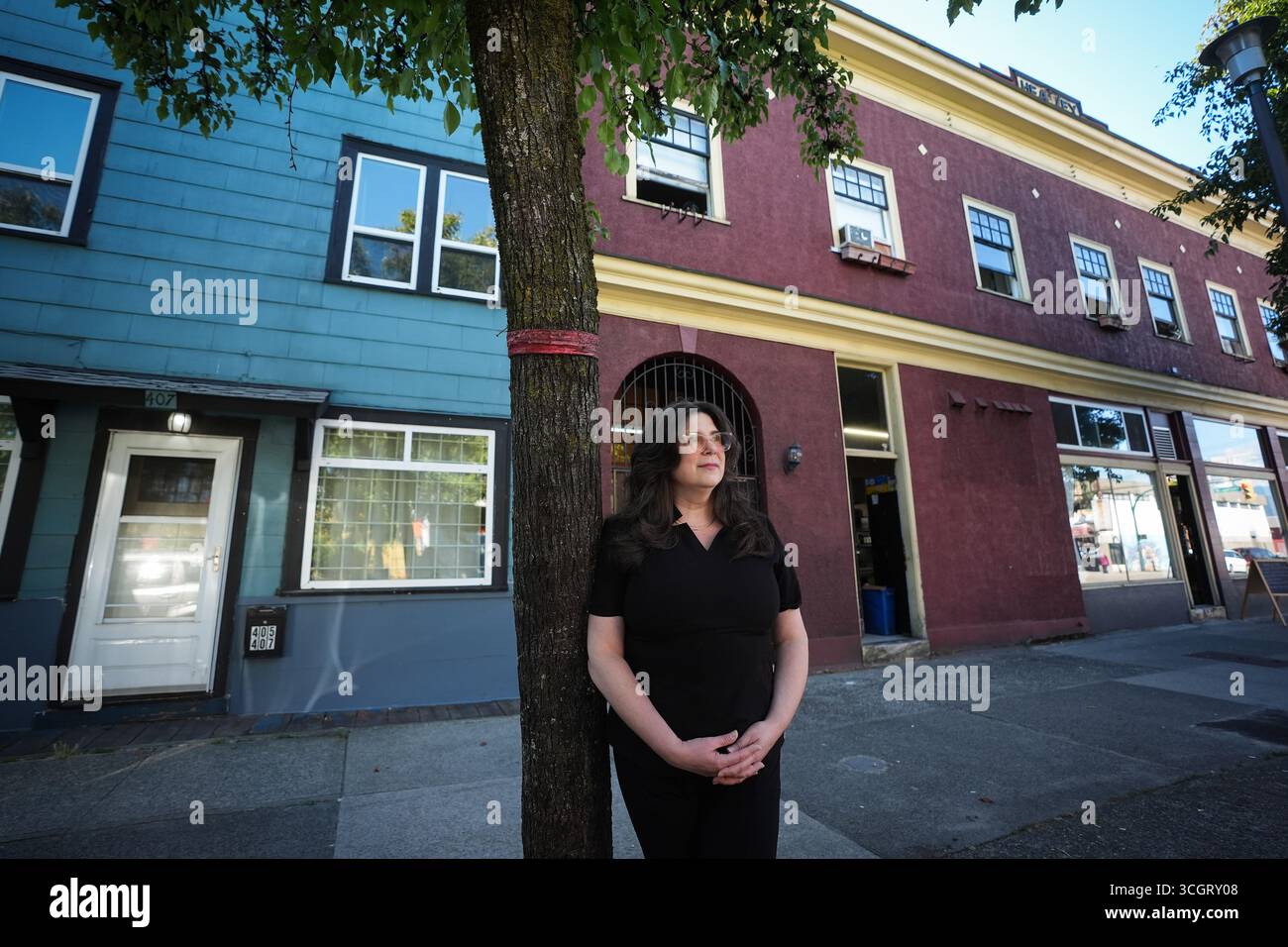 Former community coroner Sonya Schulz poses for a photograph outside ...
