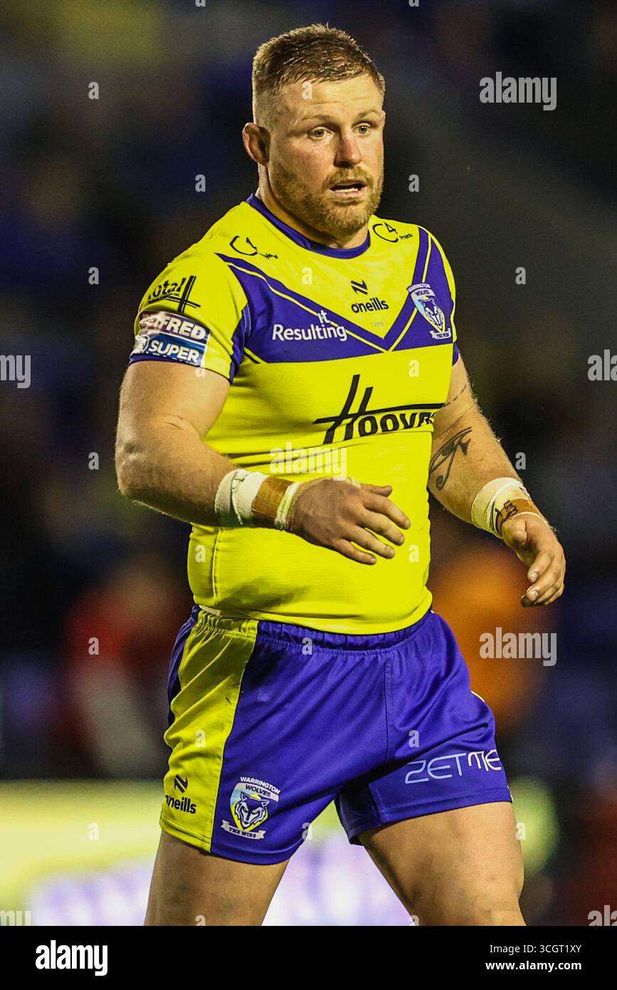 Luke Yates of Warrington Wolves during the Betfred Super League Round ...