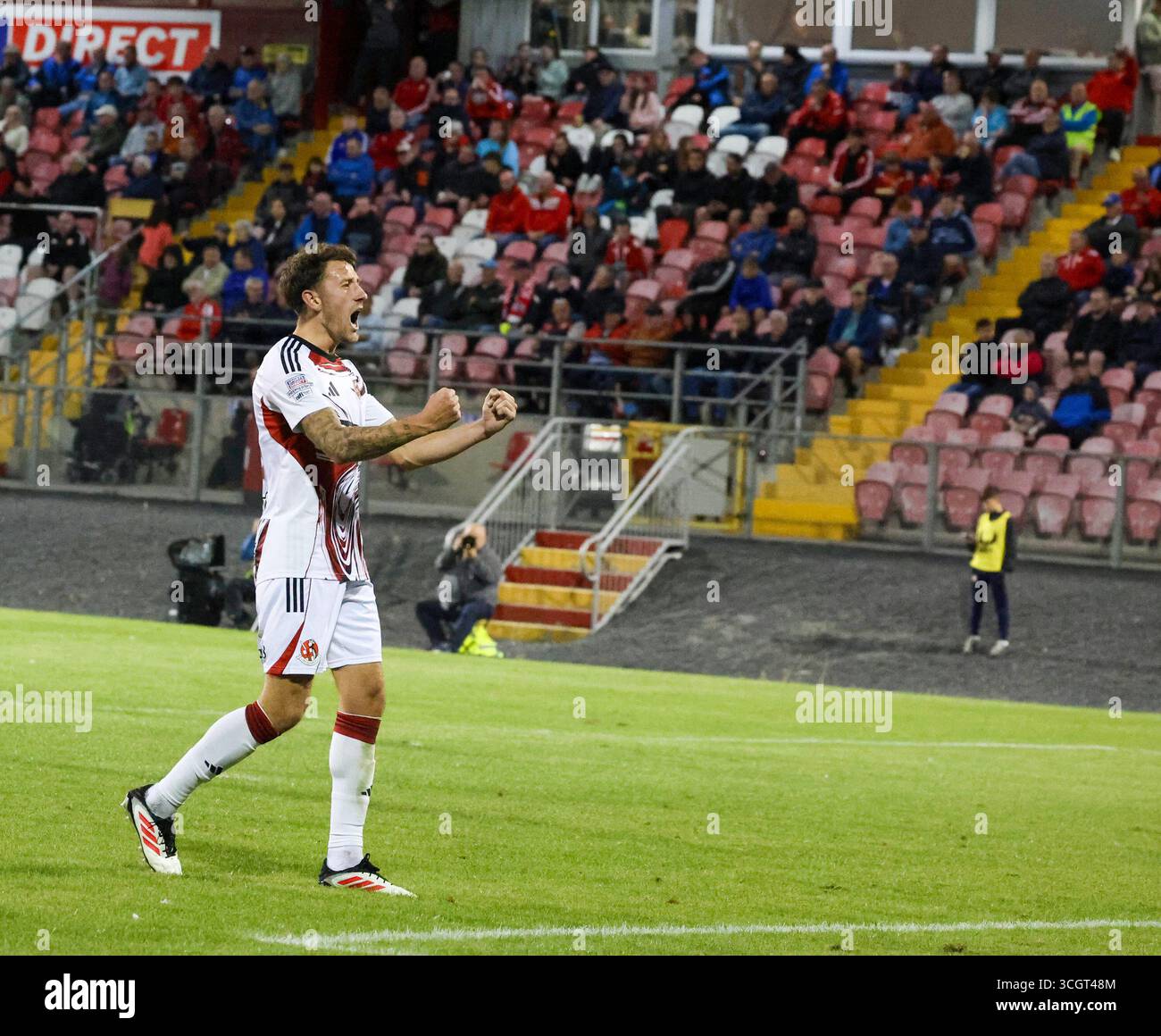 Shamrock Park, Portadown Northern Ireland, UK. 29 Aug 2025. Sports ...
