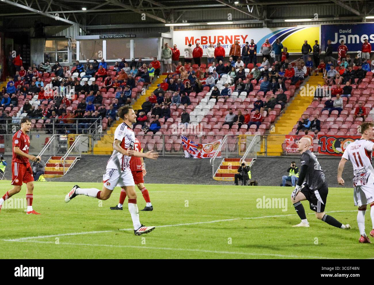 Shamrock Park, Belfast, Northern Ireland, UK. 29 Aug 2025. Sports ...