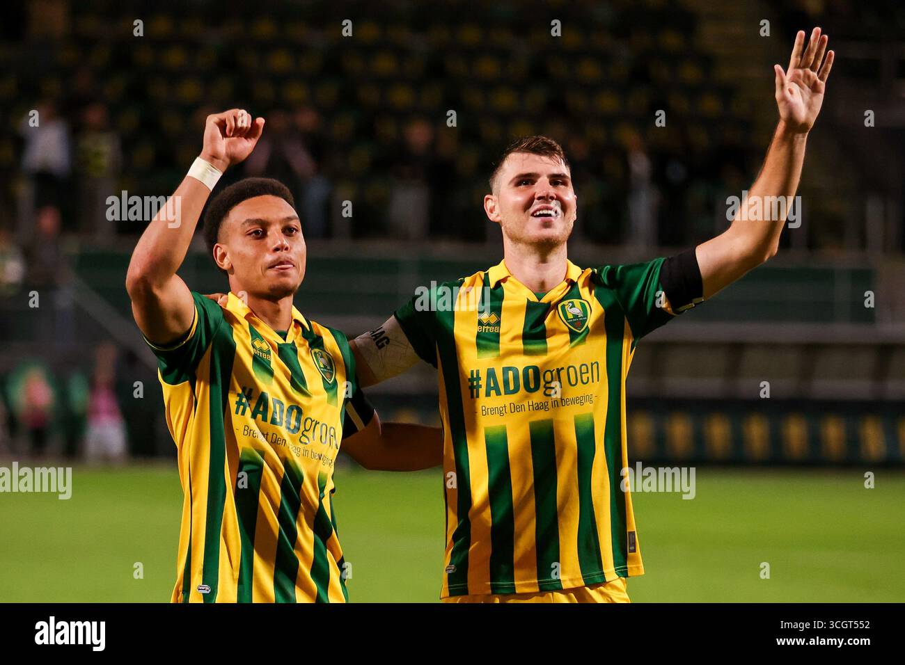 DEN HAAG, THE NETHERLANDS - AUGUST 29: Steven van der Sloot of ADO Den ...