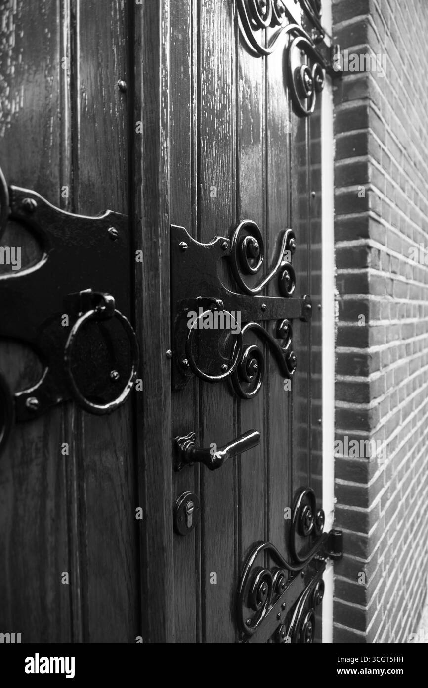 Period doors Black and White Stock Photos & Images - Alamy