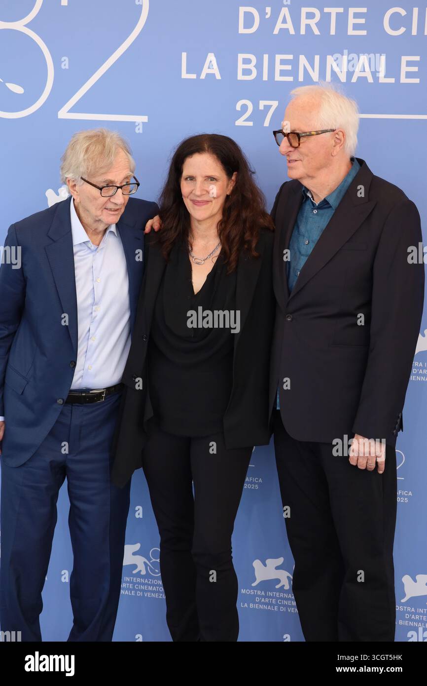 Venice, Italy, 29th August, 2025. Seymour M. Hersh, director Laura ...