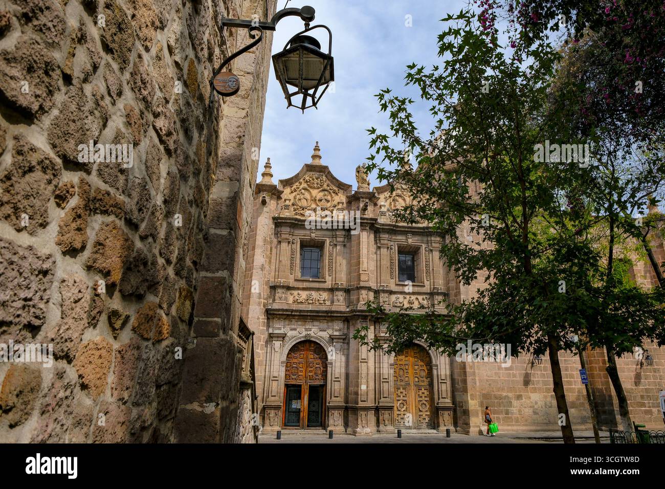 Morelia, Mexico - February 18, 2025: Temple of Santa Rosa de Lima in ...