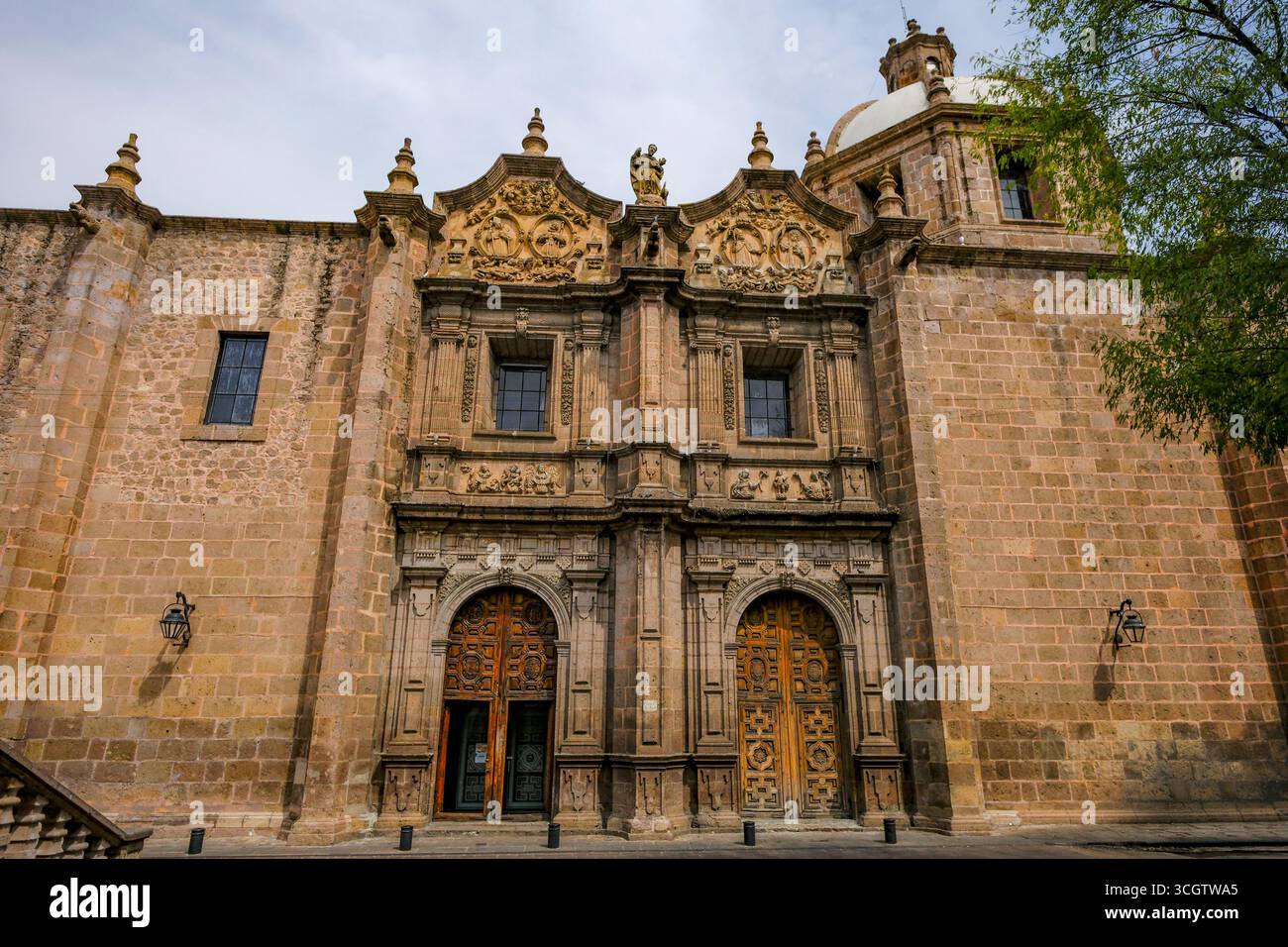 Morelia, Mexico - February 18, 2025: Temple of Santa Rosa de Lima in ...