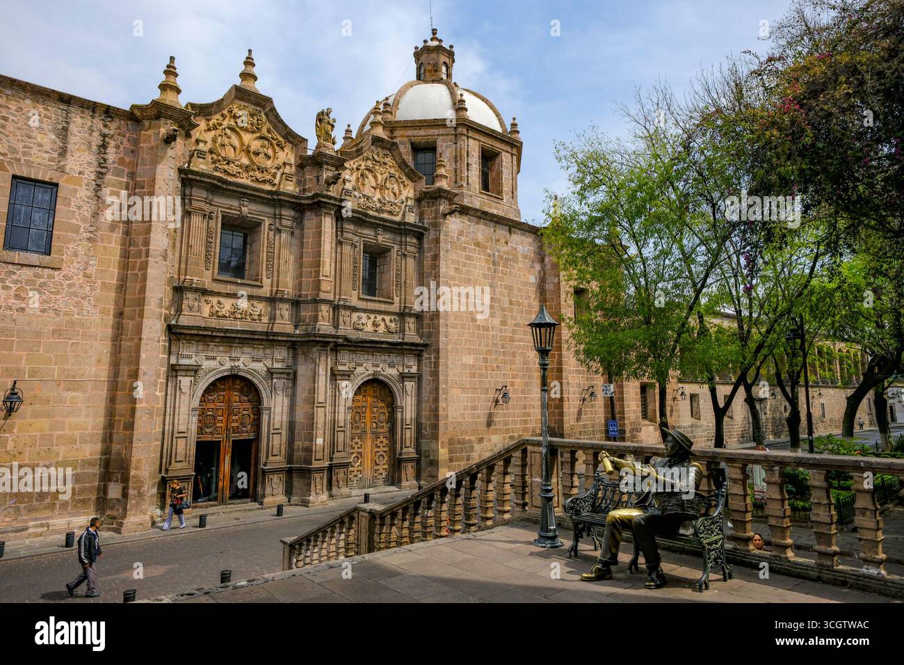 Morelia, Mexico - February 18, 2025: Temple of Santa Rosa de Lima in ...