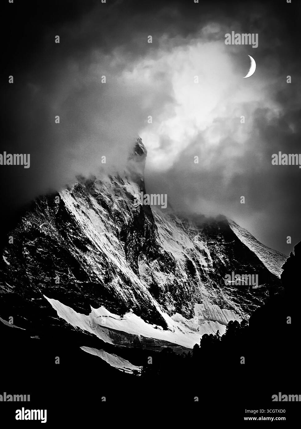 Famous crescent Black and White Stock Photos & Images - Alamy