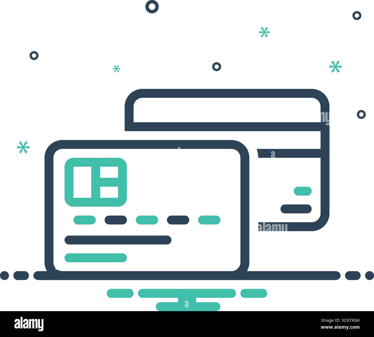 Plastic bank card purchases Cut Out Stock Images & Pictures - Alamy