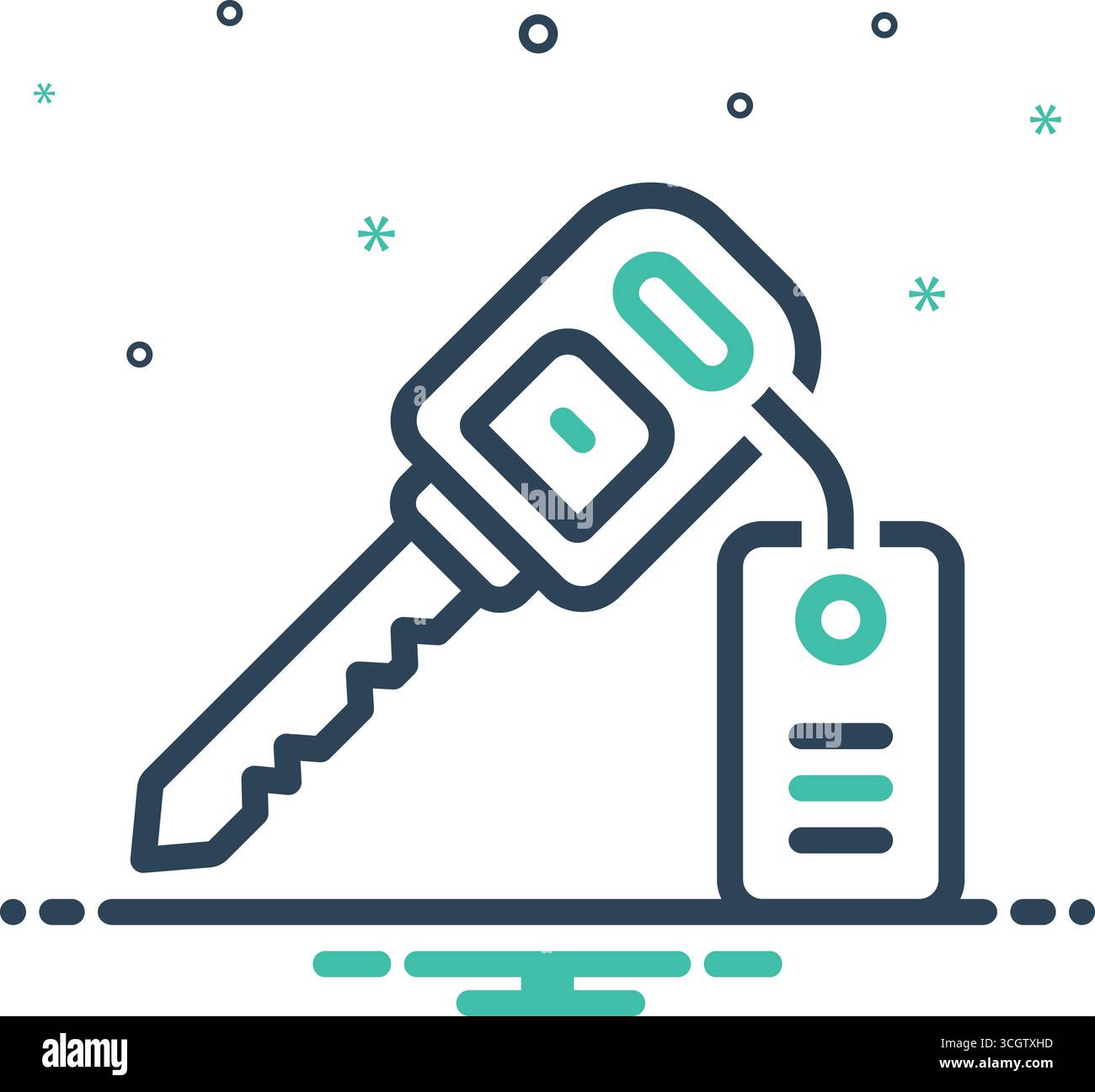 Key fob Stock Vector Images - Alamy