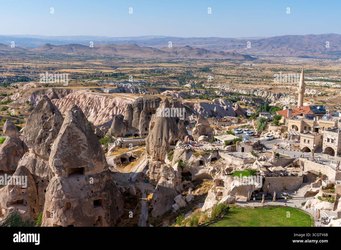 Majestic landscape of Cappadocia’s fairy chimneys, the region’s ...