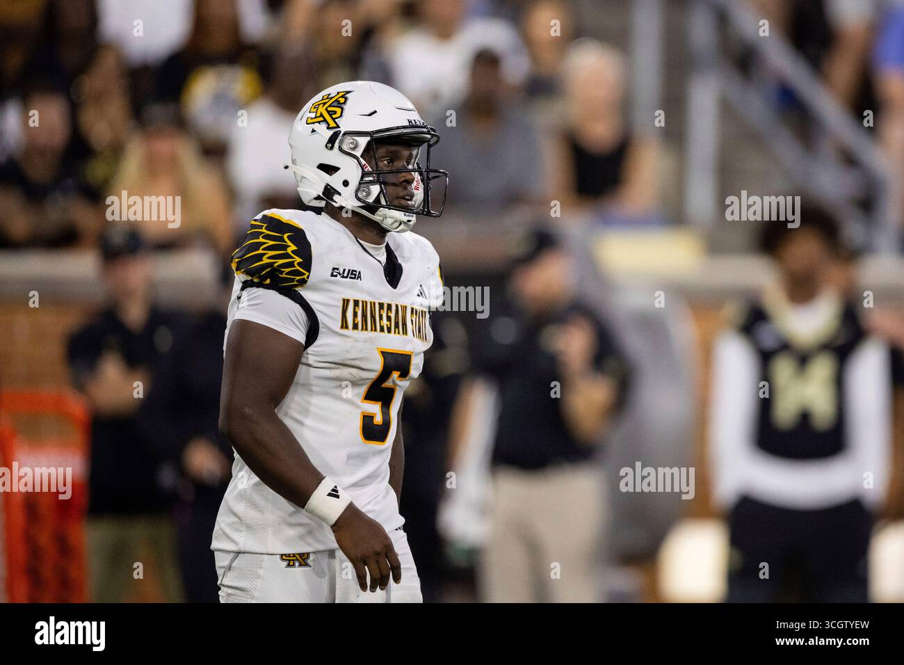August 29, 2025: Kennesaw State Owls quarterback Dexter Williams II (5 ...