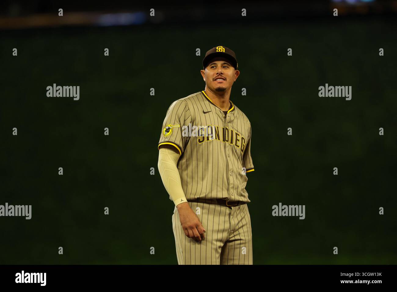 August 29th, 2025: San Diego Padres third baseman Manny Machado (13 ...