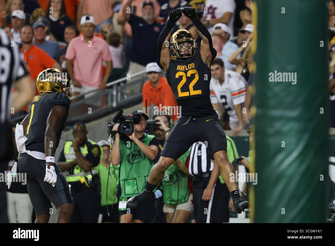 WACO, TX - AUGUST 29: Running Back Caden Knighten #22 of the Baylor ...
